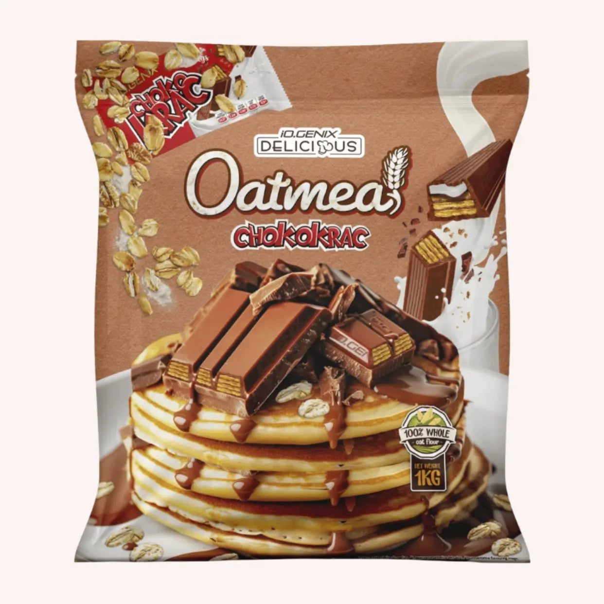 Farine d'avoine aromatisée - Io Genix